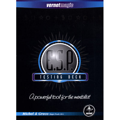 ESP Testing Deck (marked w/routines) by Vernet - Tricks – Magic Pro